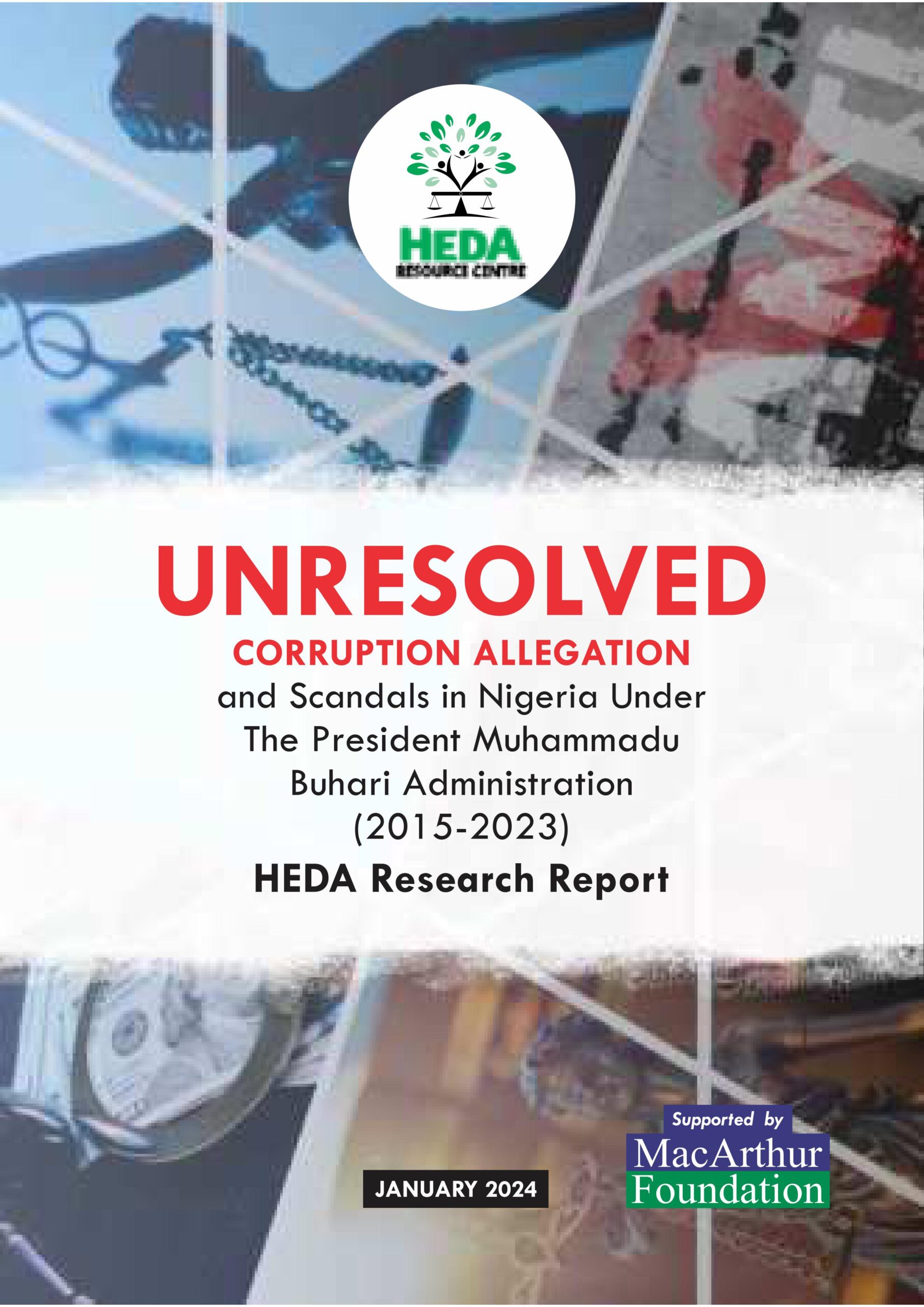 Unresolved Corruption Allegation and Scandals in Nigeria - HEDA ...