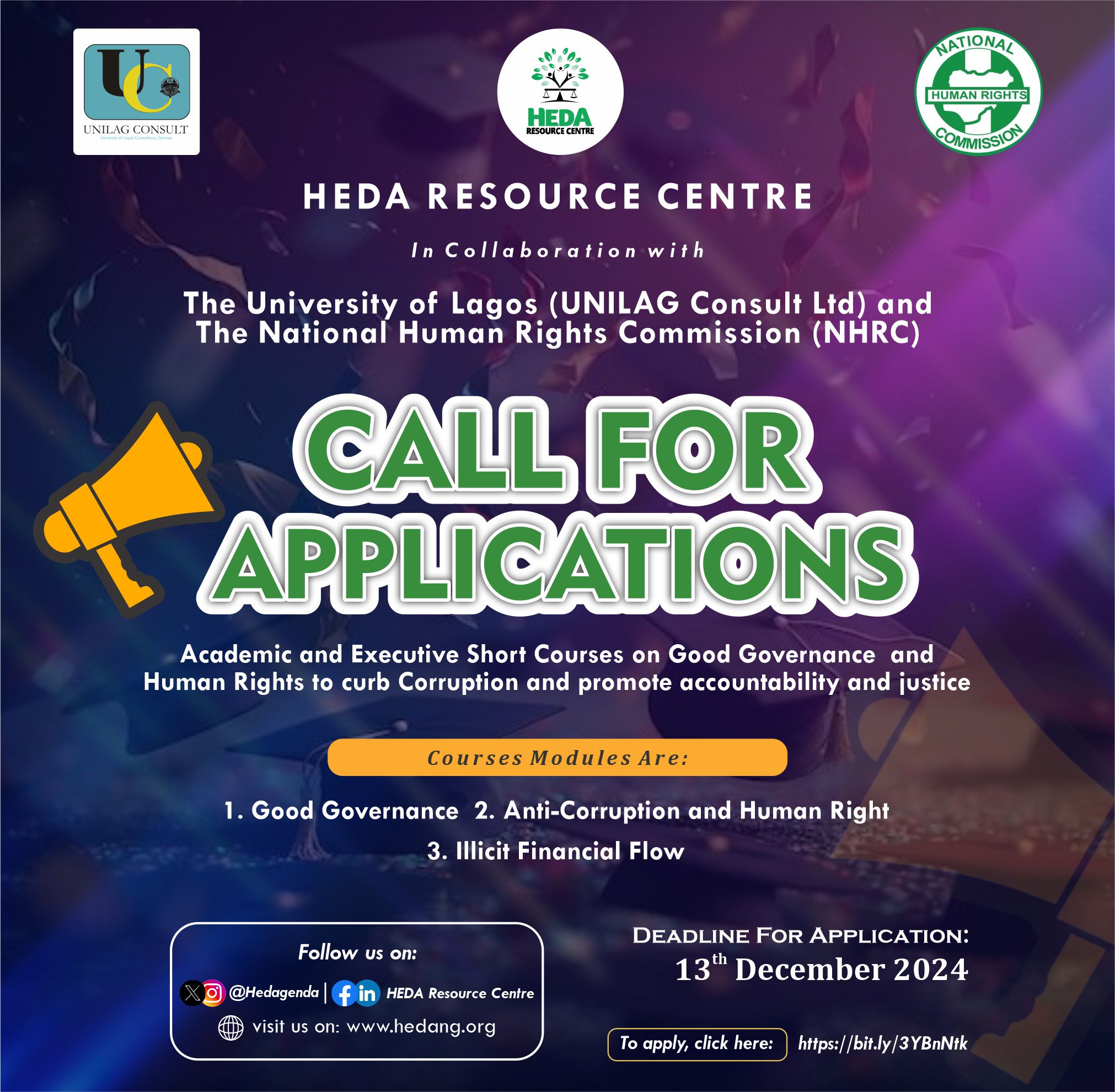 Call for Applications: Academic and Executive Short Courses on Good ...